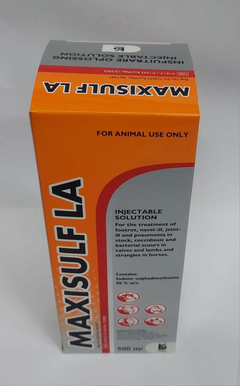 Maxisulf LA 500ml Injectable solution - Newtown Fertilizers