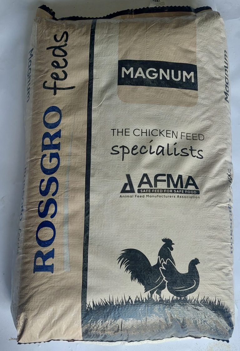 Rossgro Broiler Magnum Grower pellets 50KG - Newtown Fertilizers